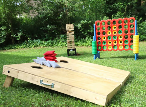 Lawn Game Rentals in St Charles IL | Triangle Lawn Games Chicago